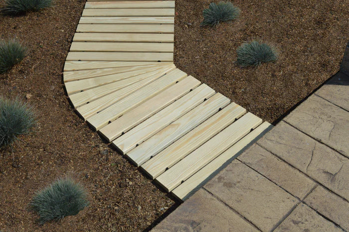 A&L Furniture Co. Yellow Pine Pressure Treated Walkways – Swing Chairs ...