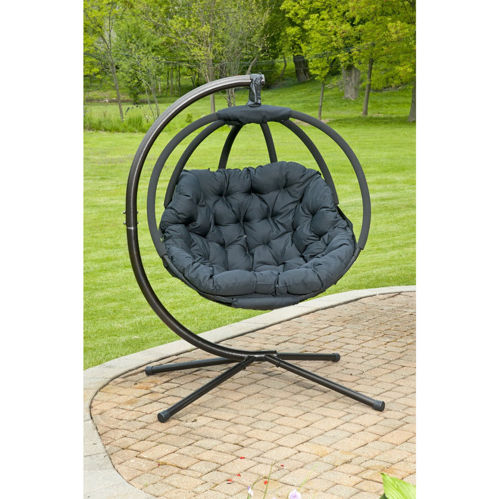 Overland Hanging Ball Chair with Stand by FlowerHouse – Swing Chairs Direct